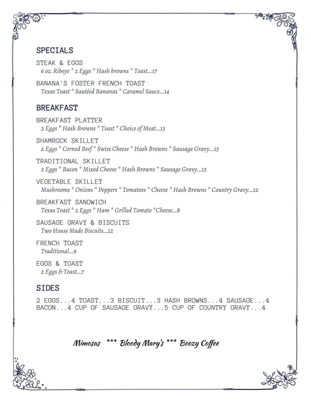 Shamrock Restaurant and Pub